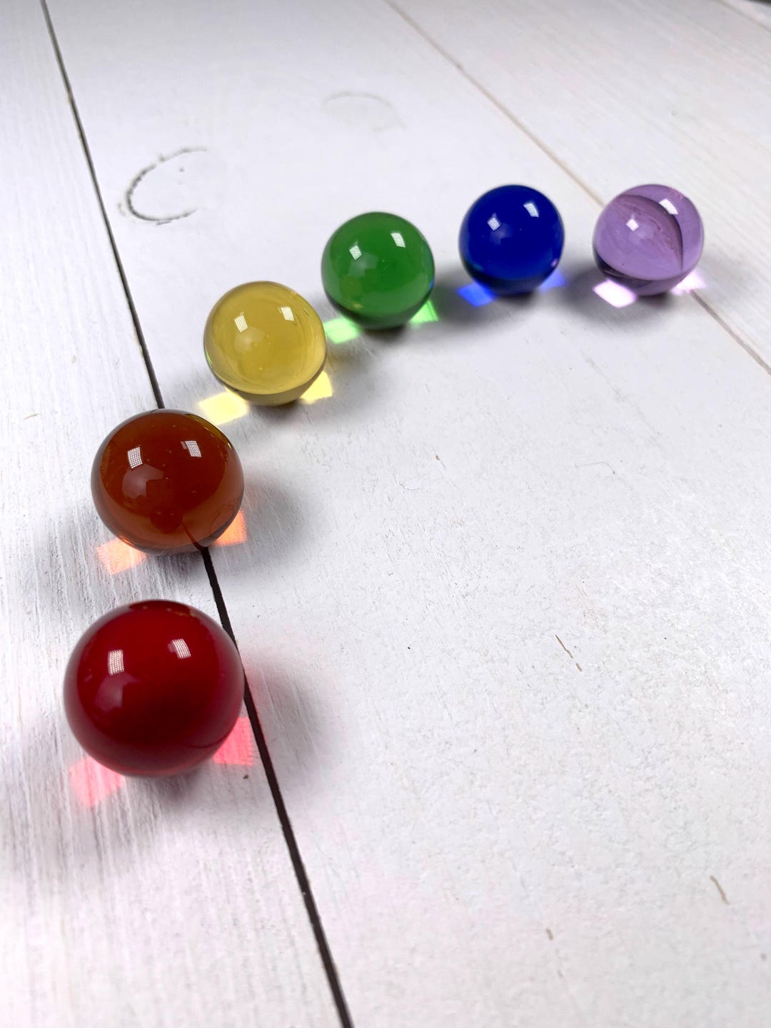 Glass Marbles, 19-20mm/.75" Transparent Undrilled Glass Beads, Glass ...