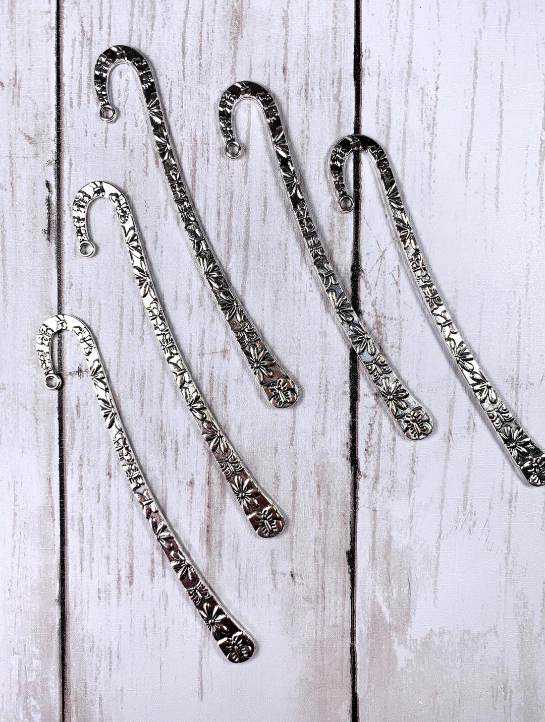 Metal Bookmark Hook Base for DIY Bookmarks, Shepherds Hook Bookmark for ...