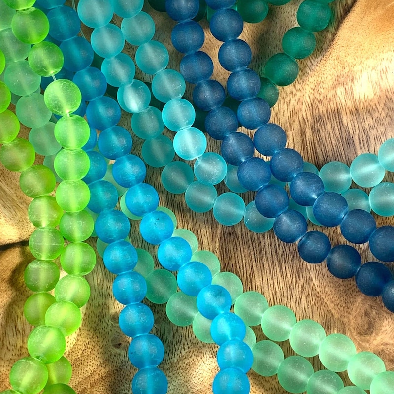 Sea Glass Bead Mini - Etsy