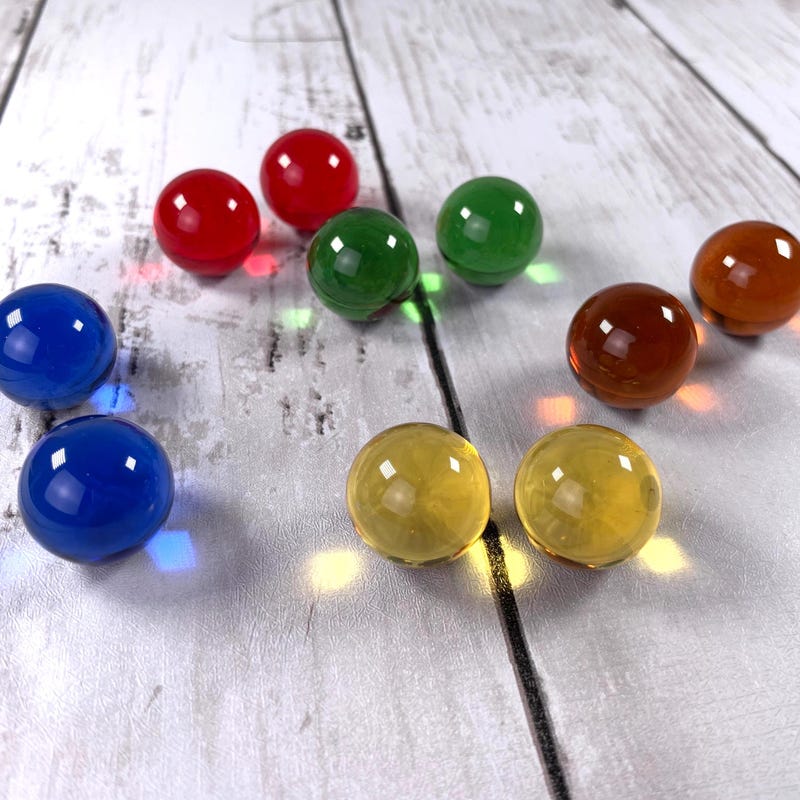 Glass Marbles - Etsy