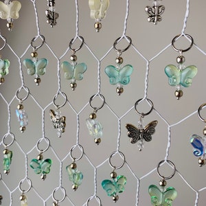 Butterfly Chicken Wire Suncatcher for Windows, Cute Butterfly Gifts for ...