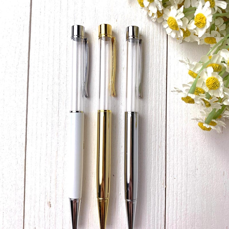 Black Snow Globe Pens - Etsy
