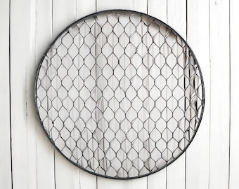 Beaded Chicken Wire Suncatcher - Etsy