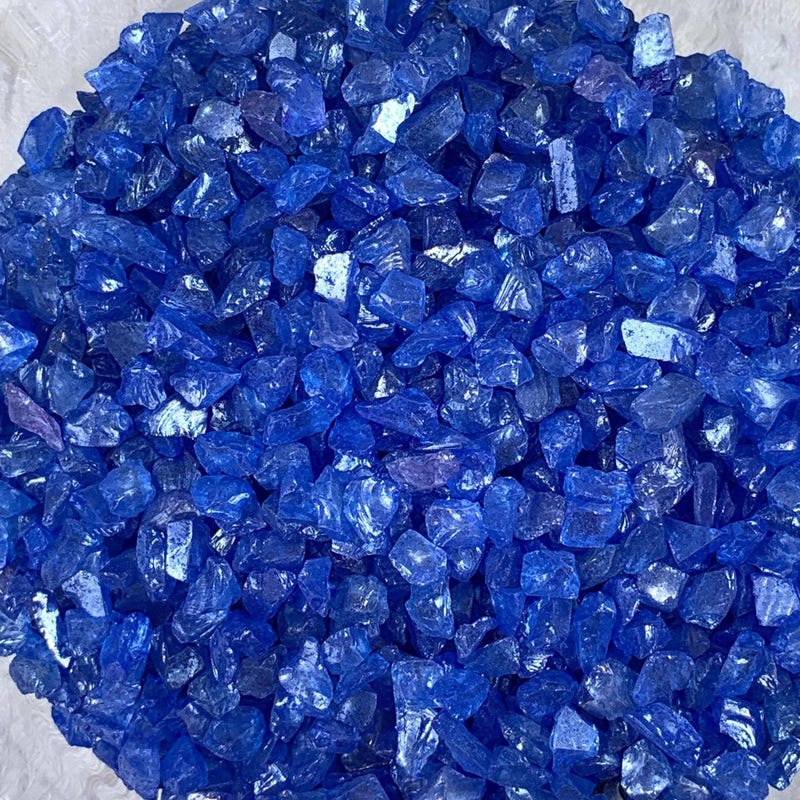 Blue Bottle Resin Glass - Etsy