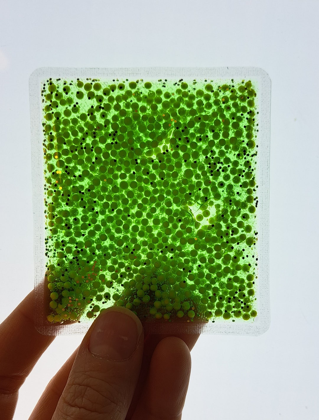 Clear Sensory Bags, Sensory Pouches, Set of 3, Fidget Toy, Baby and ...