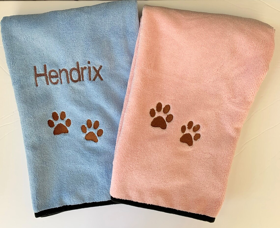 Pet Towel Microfibre Pet Towel Dog Towel Cat Towel Quick - Etsy