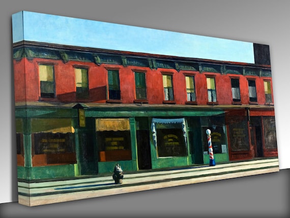 Edward Hopper Sunday Morning Edward Hopper《Early Sunday