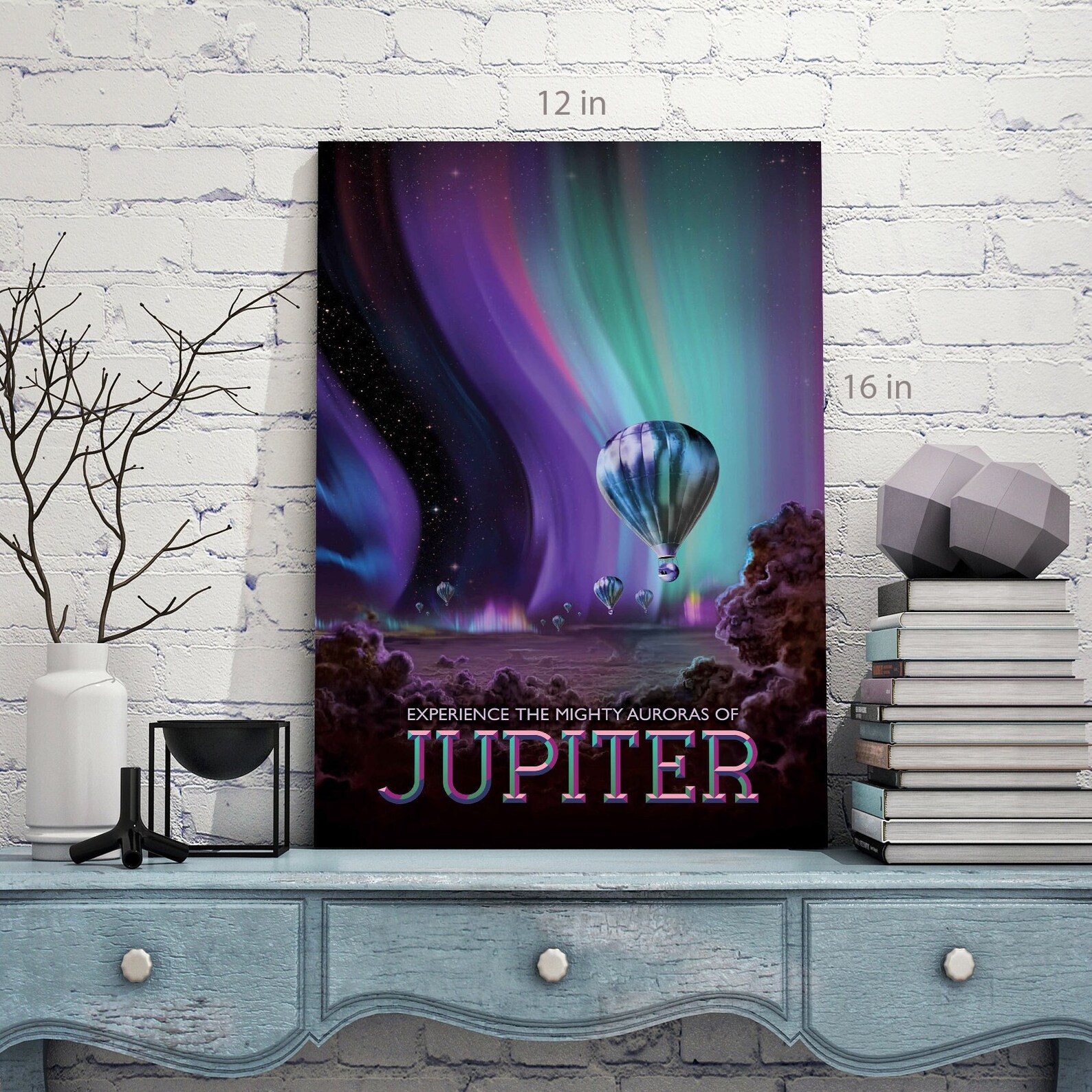 Jupiter Space Tourism Nasa Poster Canvas Wall Art Picture Print - Etsy UK