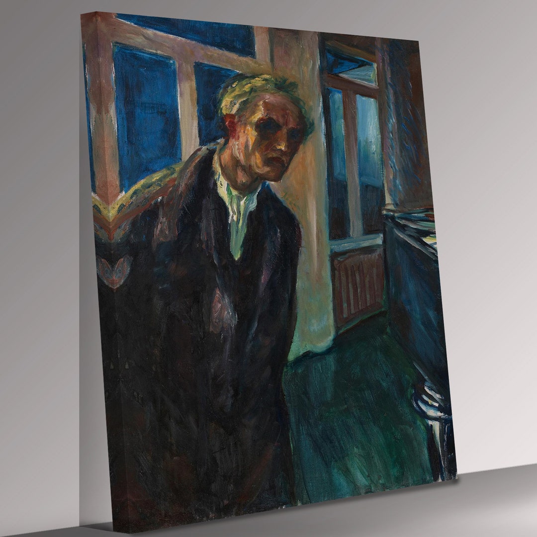 Edvard Munch the Night Wanderer Wall Art Ready to Hang - Etsy