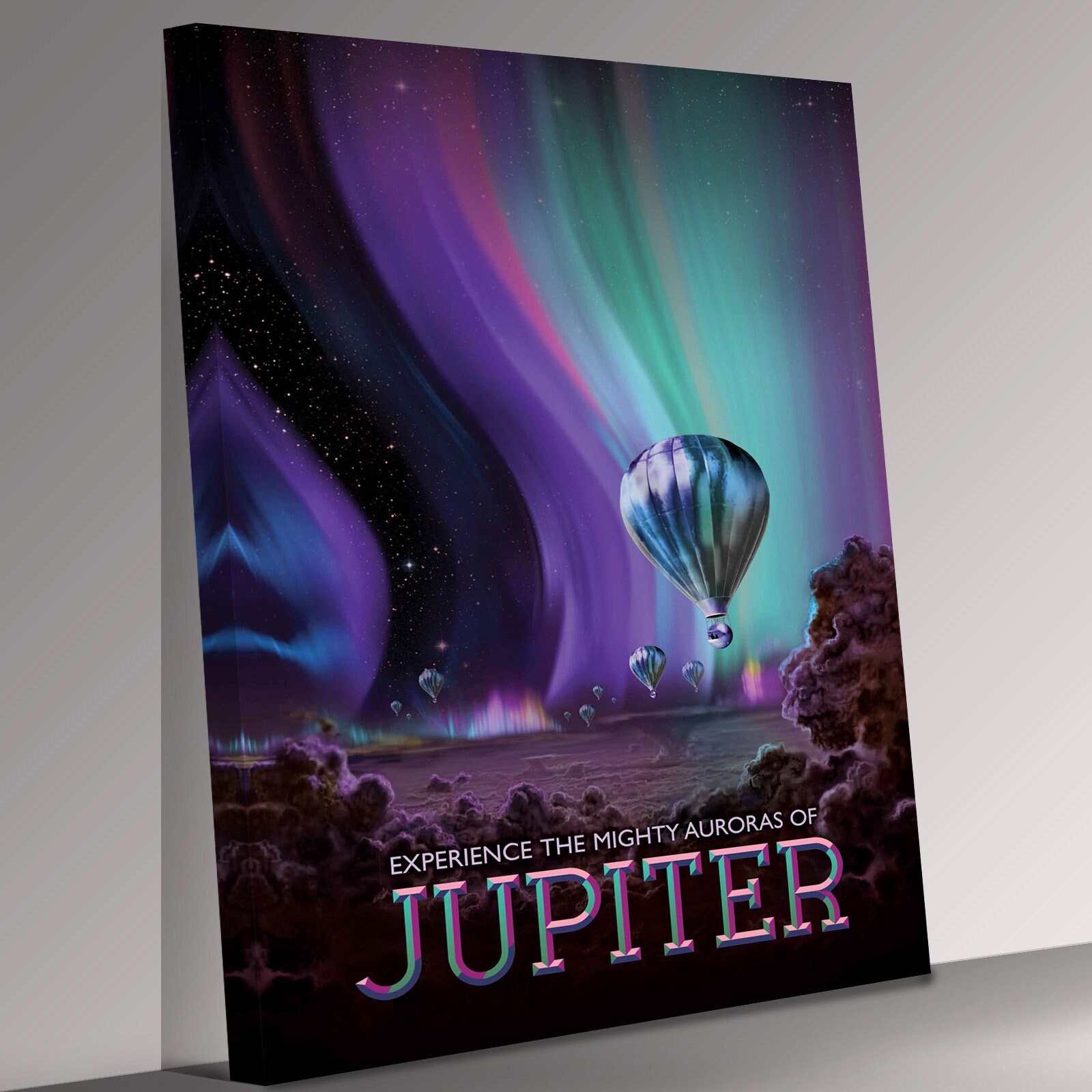 Jupiter Space Tourism Nasa Poster Canvas Wall Art Picture Print - Etsy UK