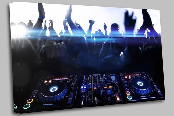 PIONEER DJ Modern Canvas Wall Art Picture Print NOV140104 - Etsy UK