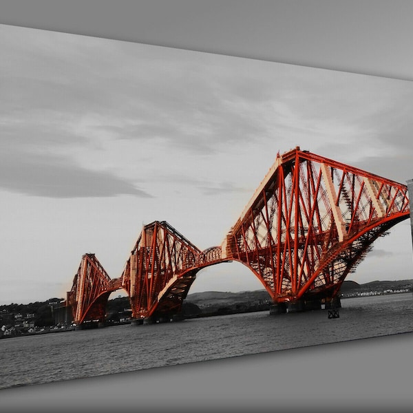 Forth Bridges Canvas - Etsy UK