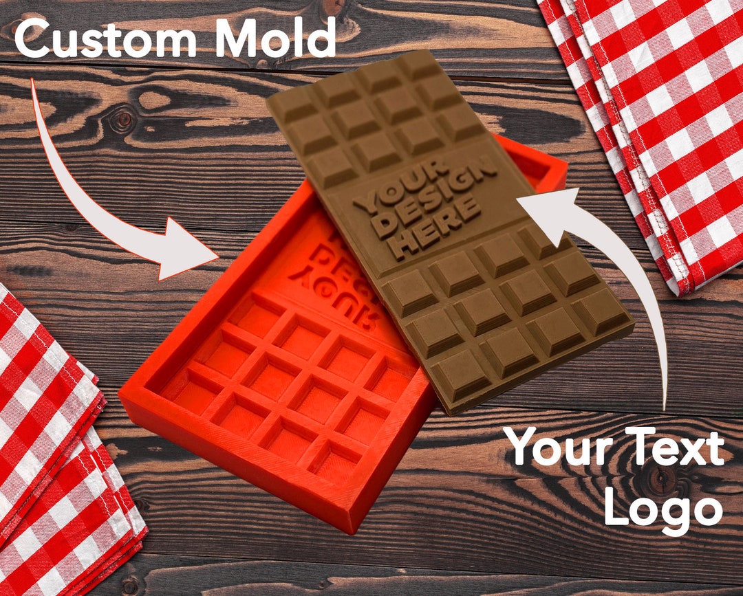 Custom Chocolate Mold Custom Designed Silicone Mold for Chocolate ...