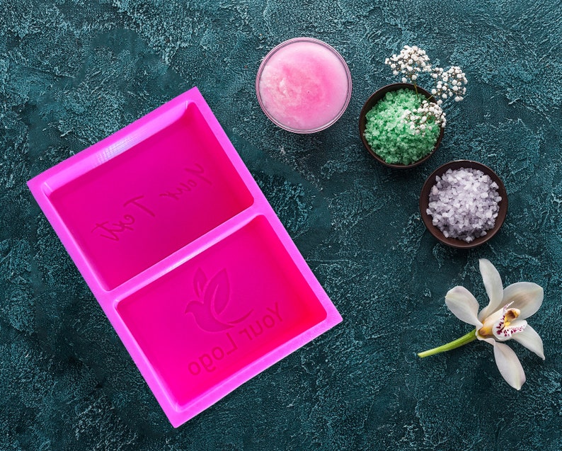 Custom Soap Mold Your Logo or Text or Name Personalized - Etsy