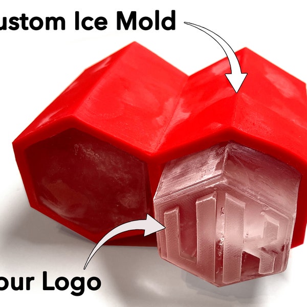Silicone Ice Cube Mold Logo - Etsy
