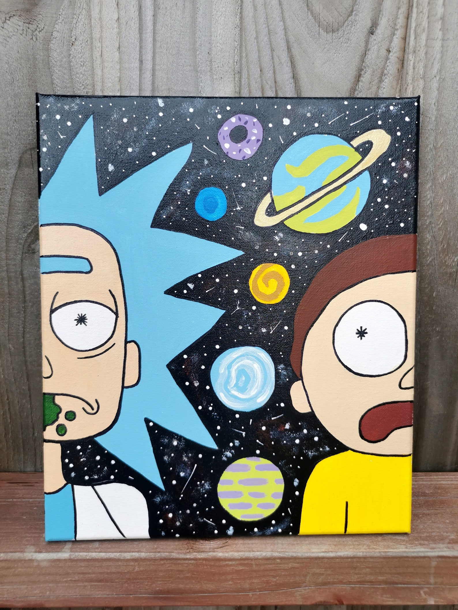 Rick And Morty Painting Ideas