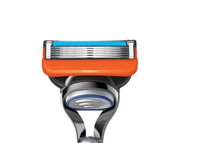 Handmade Acrylic Handle Safety Razor With GILLETTE FUSION5 Cartridge ...