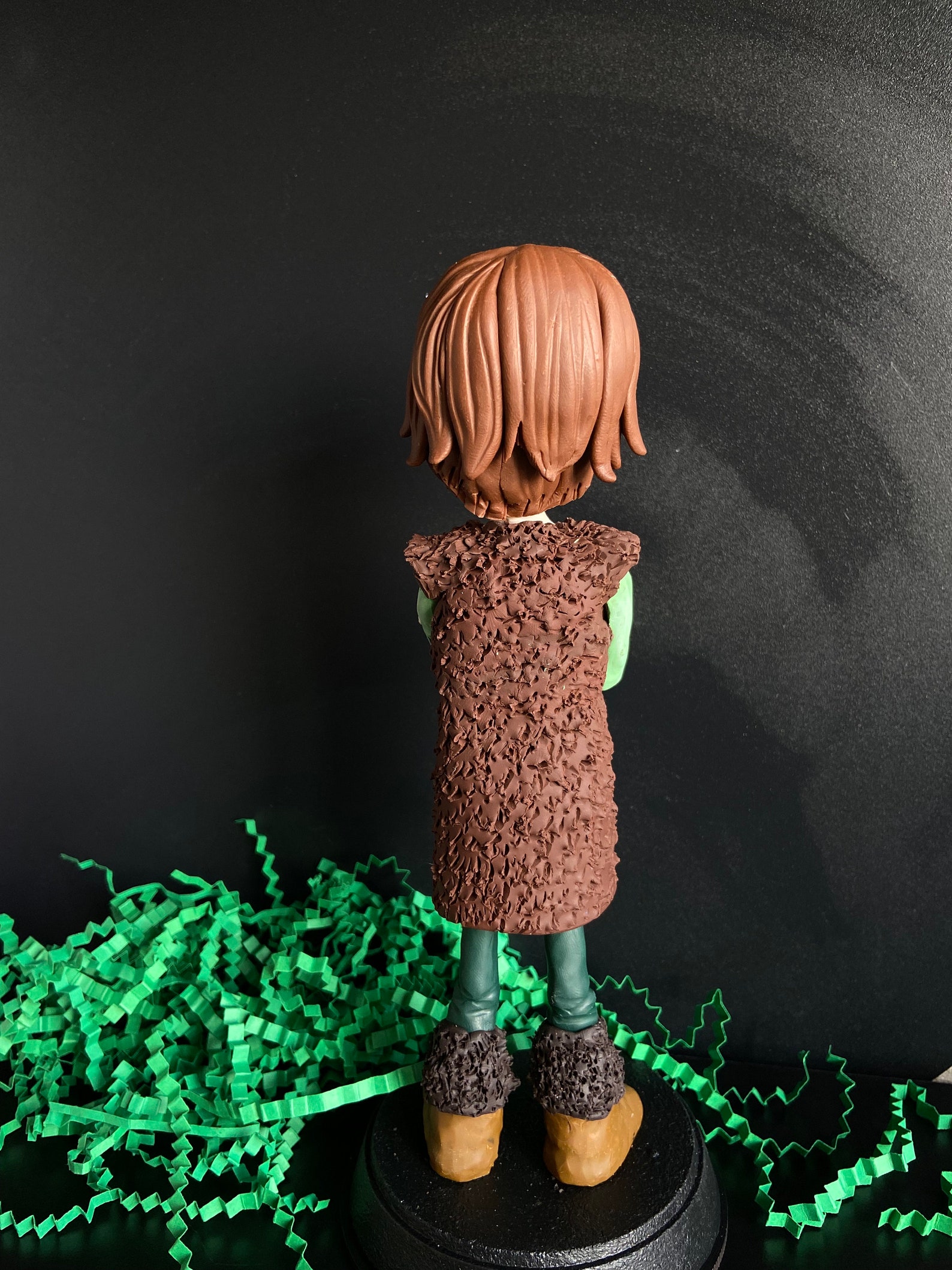 Hiccup Haddock Clay Figure, Handmade Sculpture With Polymer Clay. 20cm ...