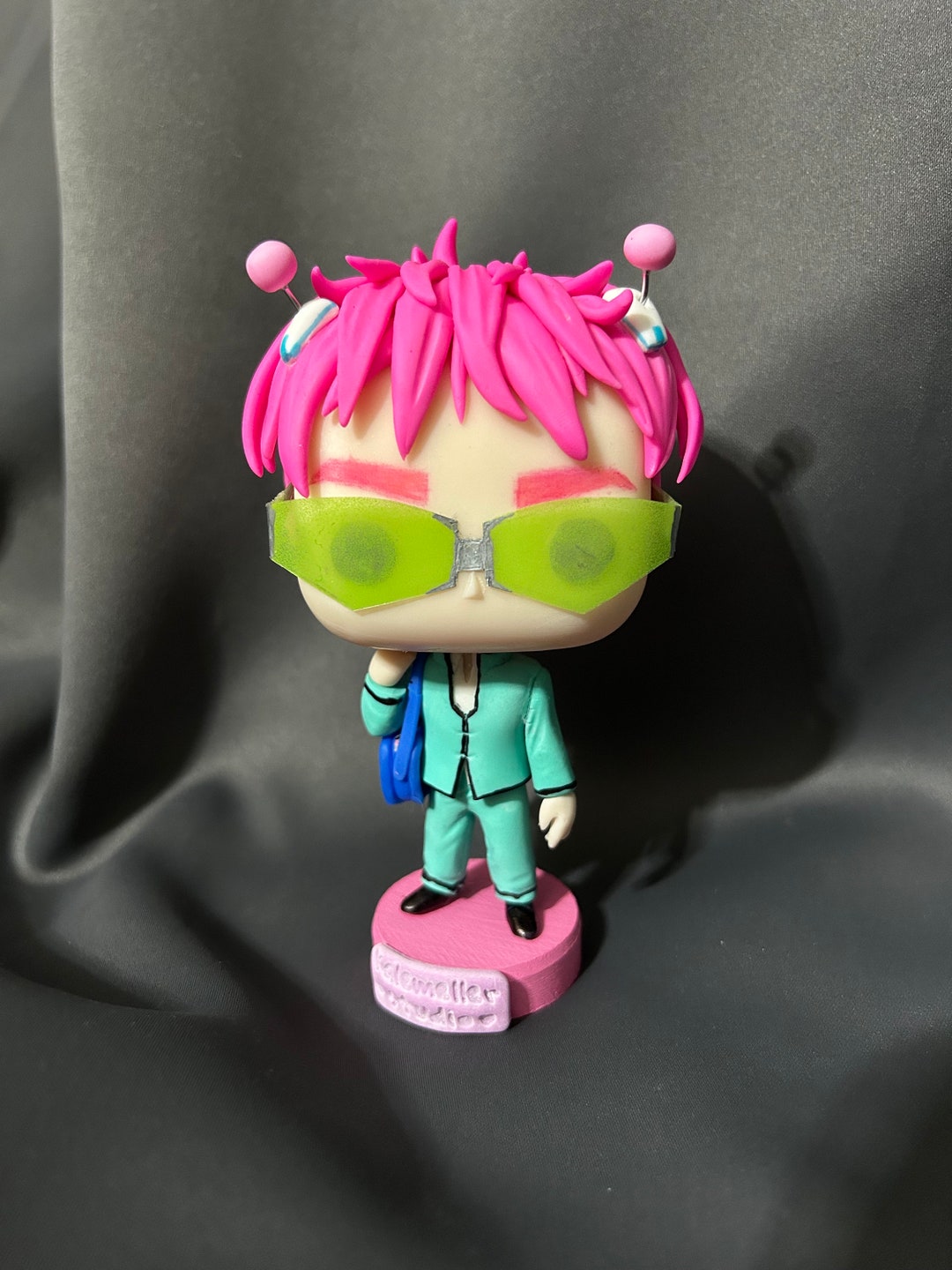 Handmade Anime Pop Clay Figure, Sculpture With Polymerclay and Resin ...