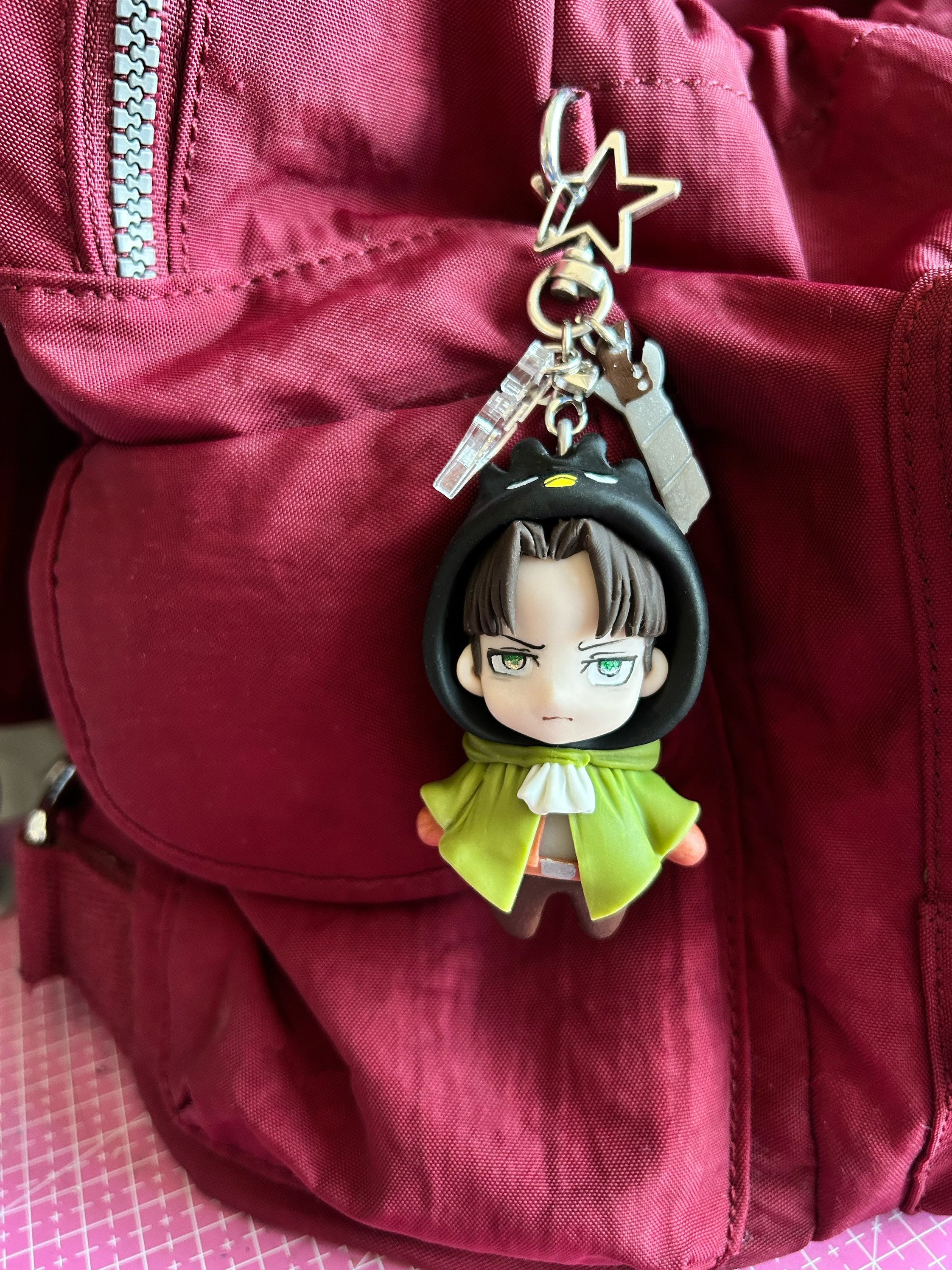 Handmade Keychain by Air Dry Clay. 8cm (3'') Height - Etsy