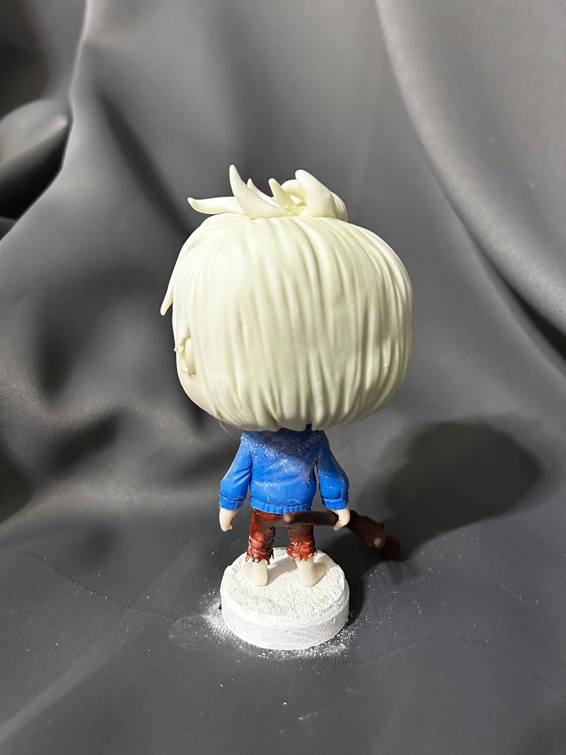 Handmade Jack Frost Pop Clay Figure, Sculpture With Polymerclay and ...
