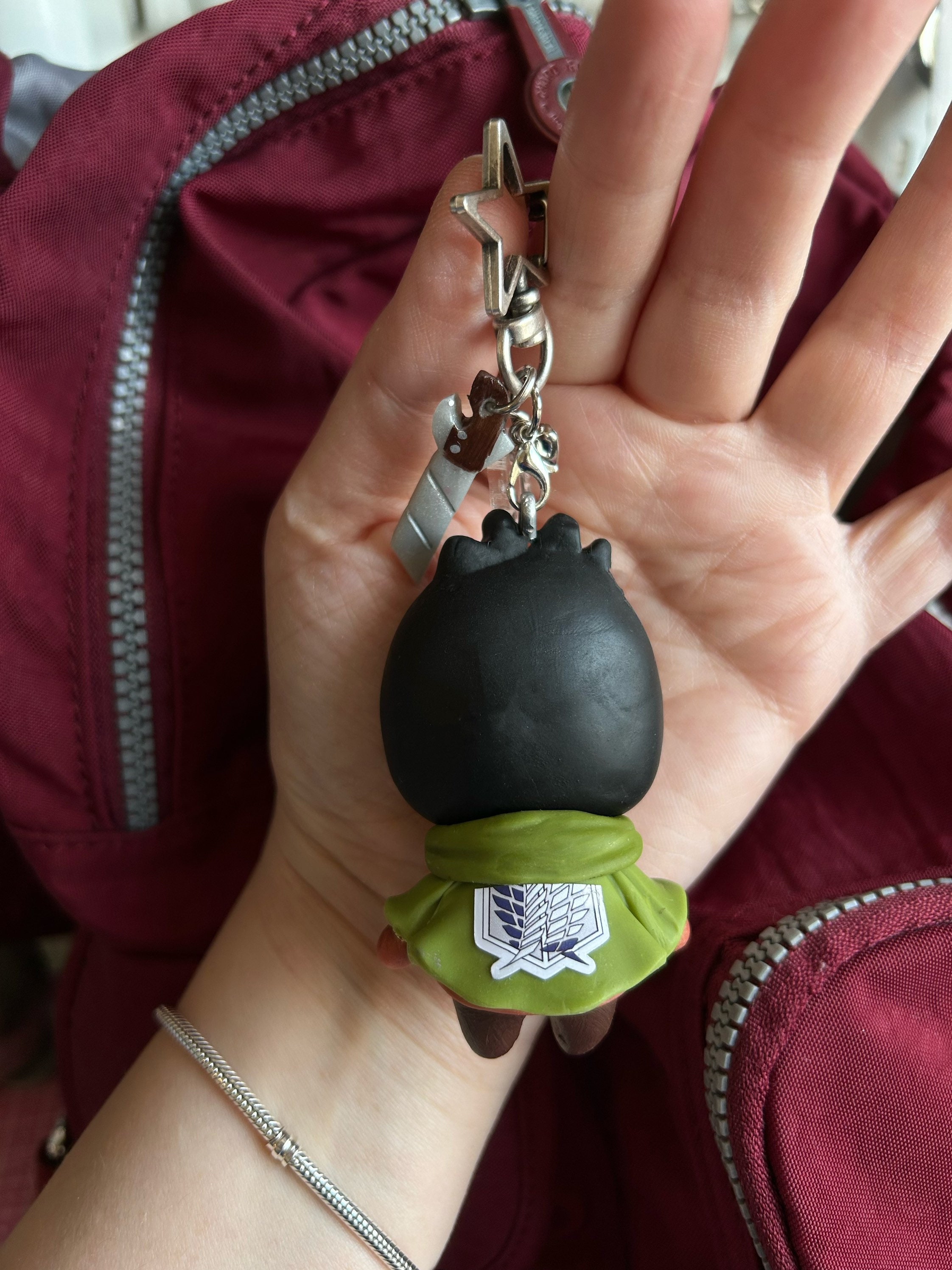 Handmade Keychain by Air Dry Clay. 8cm (3'') Height - Etsy