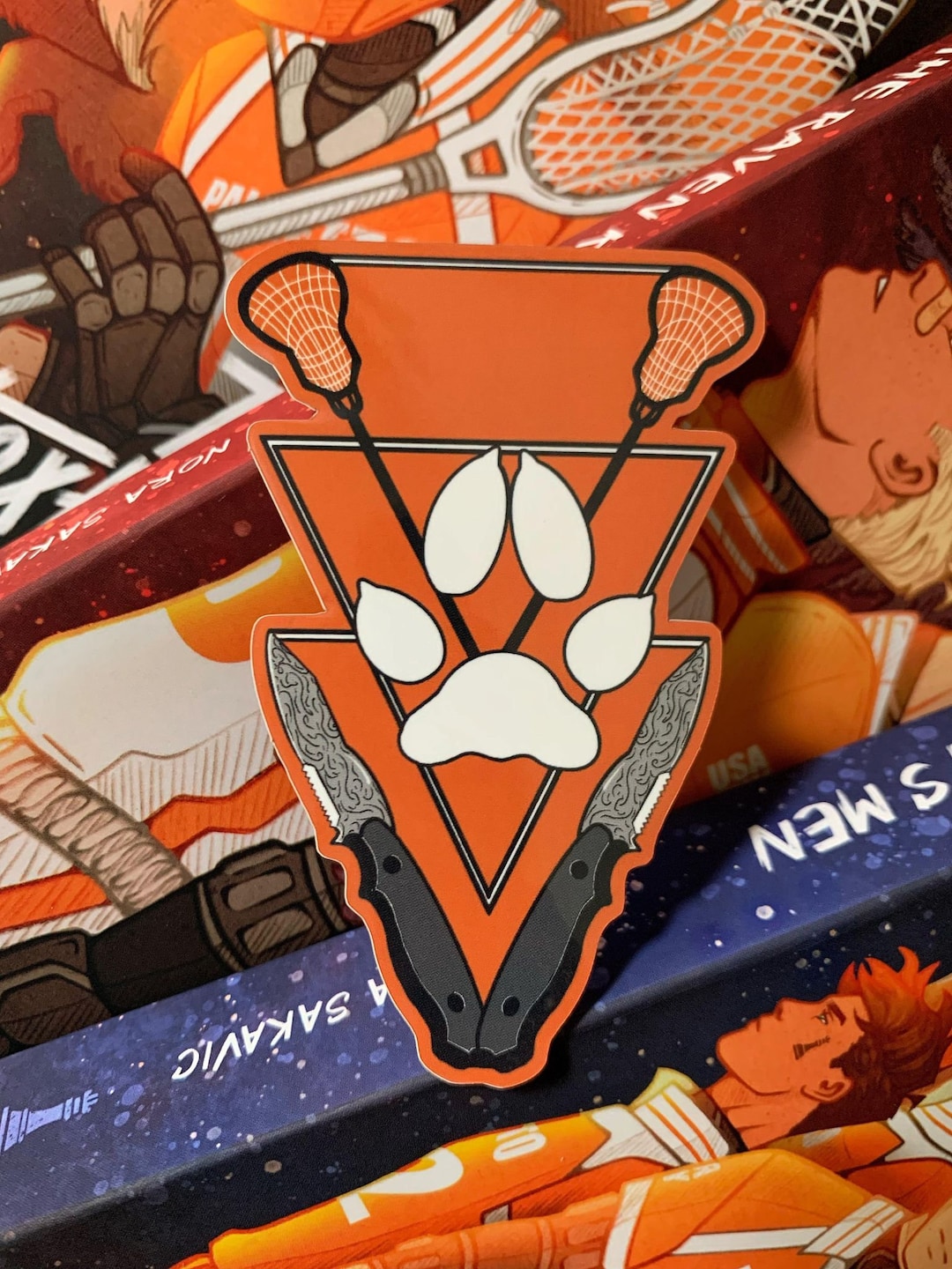 The Foxhole Court / All for the Game Sticker - Etsy