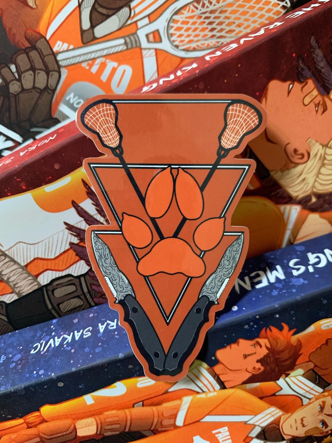 The Foxhole Court / All for the Game Sticker - Etsy