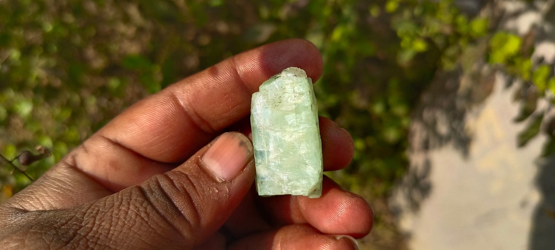 Natural Green Feldspar Moonstone - Etsy