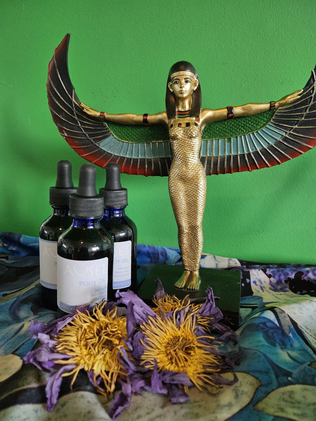 Isis, Brigid, Mary - Goddess Magic Oil for Face, Body, Anointing ...