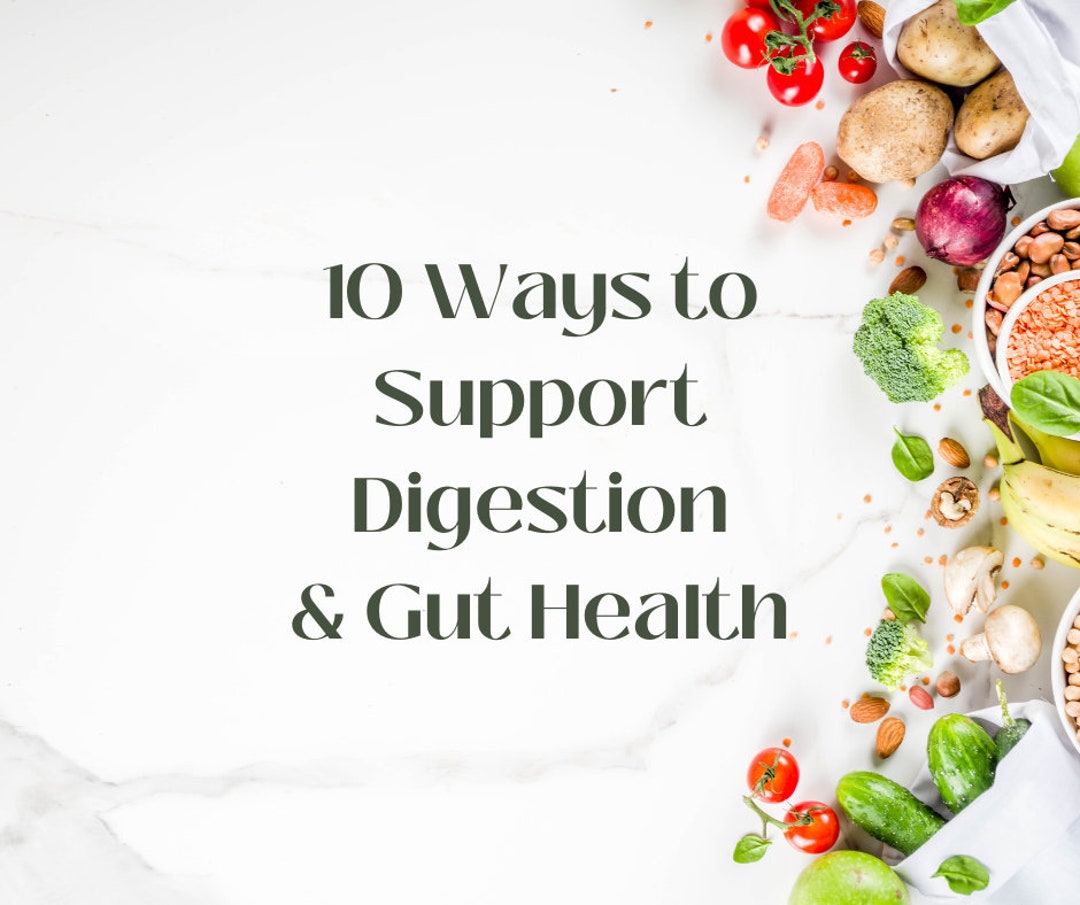 Digestion Support Guide: 10 Ways to Improve Digestion - Etsy