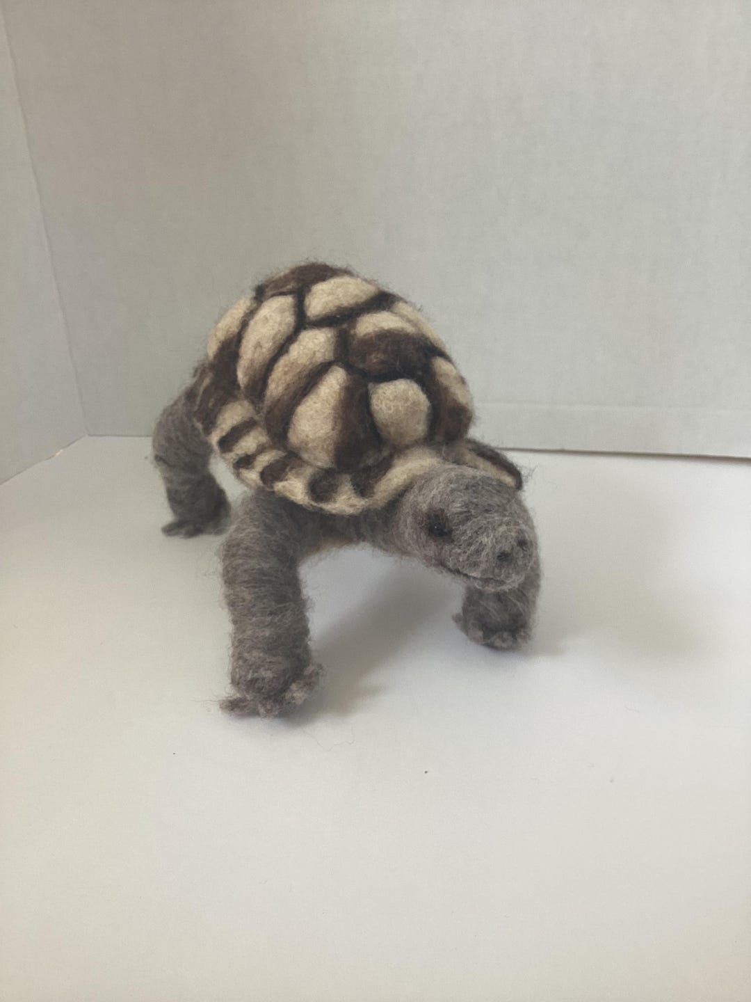 Needle Felted Turtle 6” Tall Wildlife - Etsy