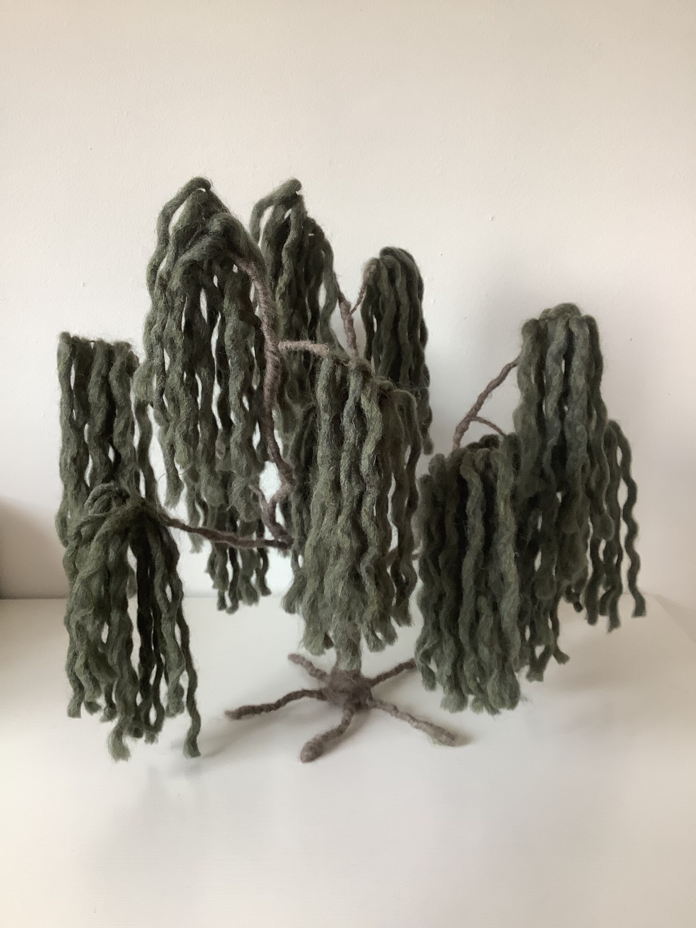 Needle Felt Weeping Willow Tree 15 Tall Decor - Etsy