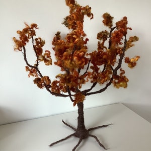 Sugar Maple Needle Felt Tree Decoration 20 Tall - Etsy