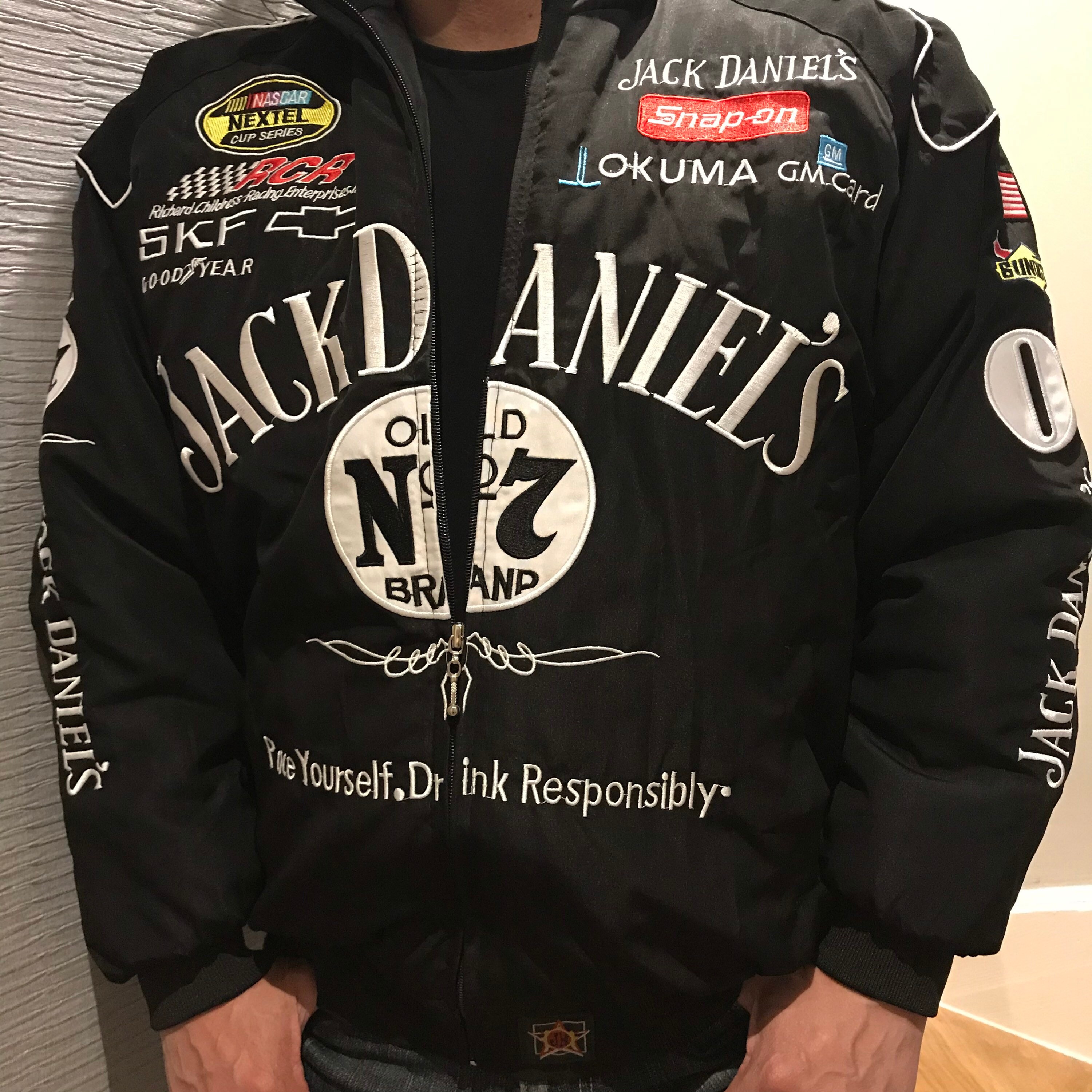 Chaqueta Nascar Jack Daniels Vintage Racing Jacket chaqueta de | Etsy