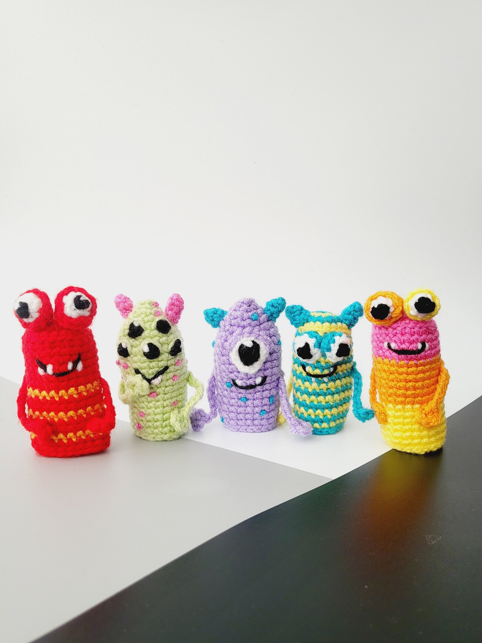 Monster Finger Puppets - Etsy