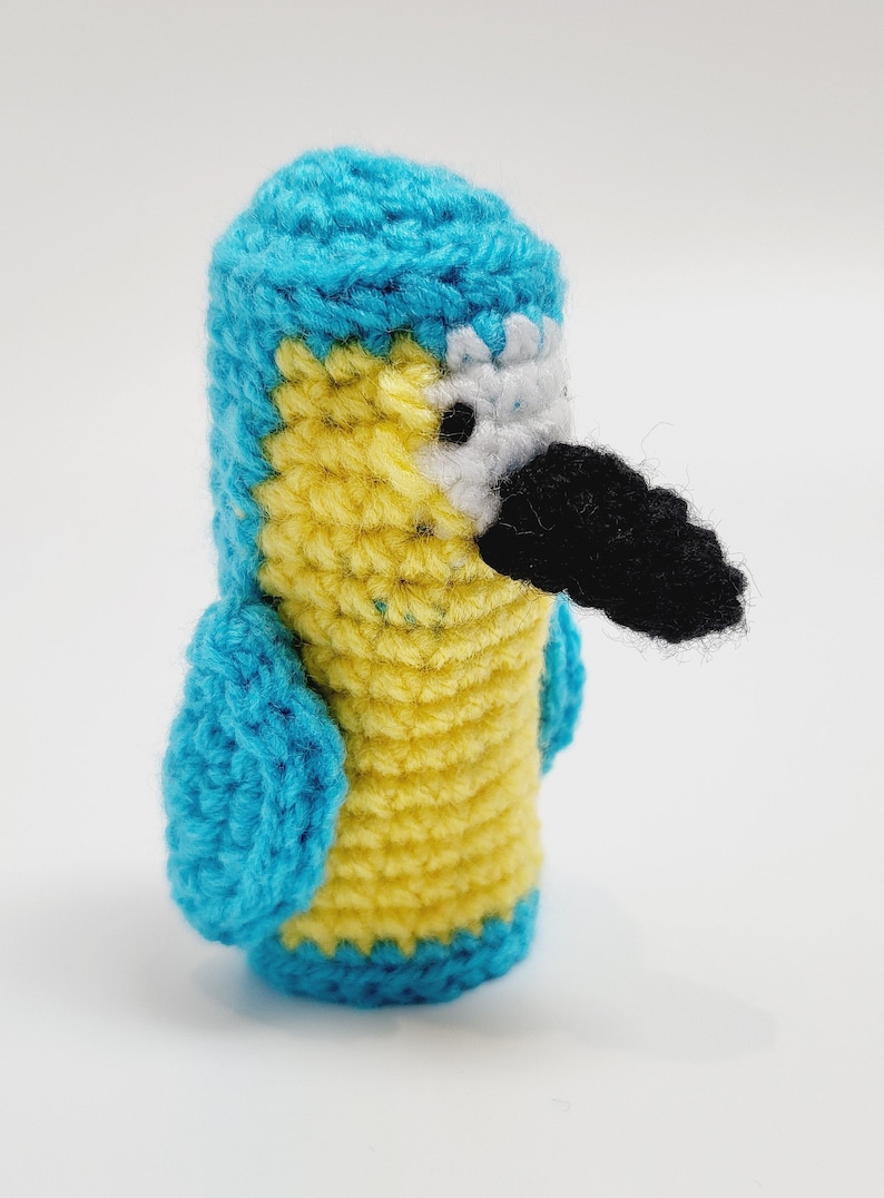 Birds Crochet Finger Puppets Pattern - Etsy