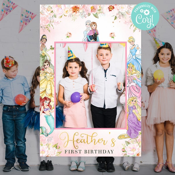 Frozen Photo Booth - Etsy