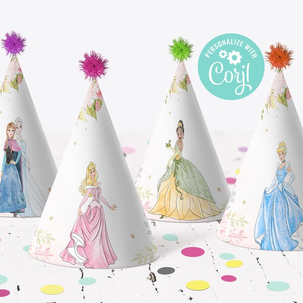 Princess Party Hat - Etsy