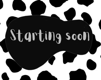 Cow Twitch Overlays - Etsy