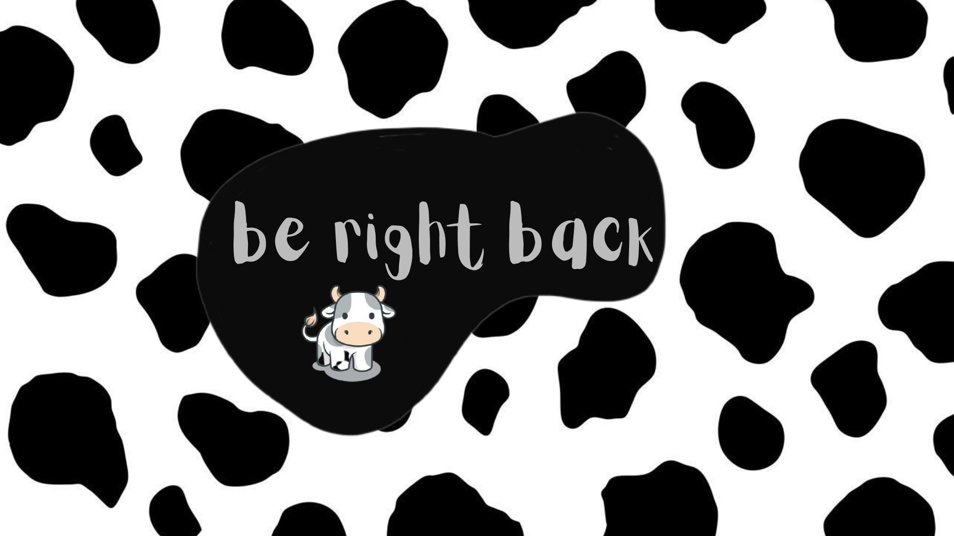 Cow Twitch Overlay - Etsy