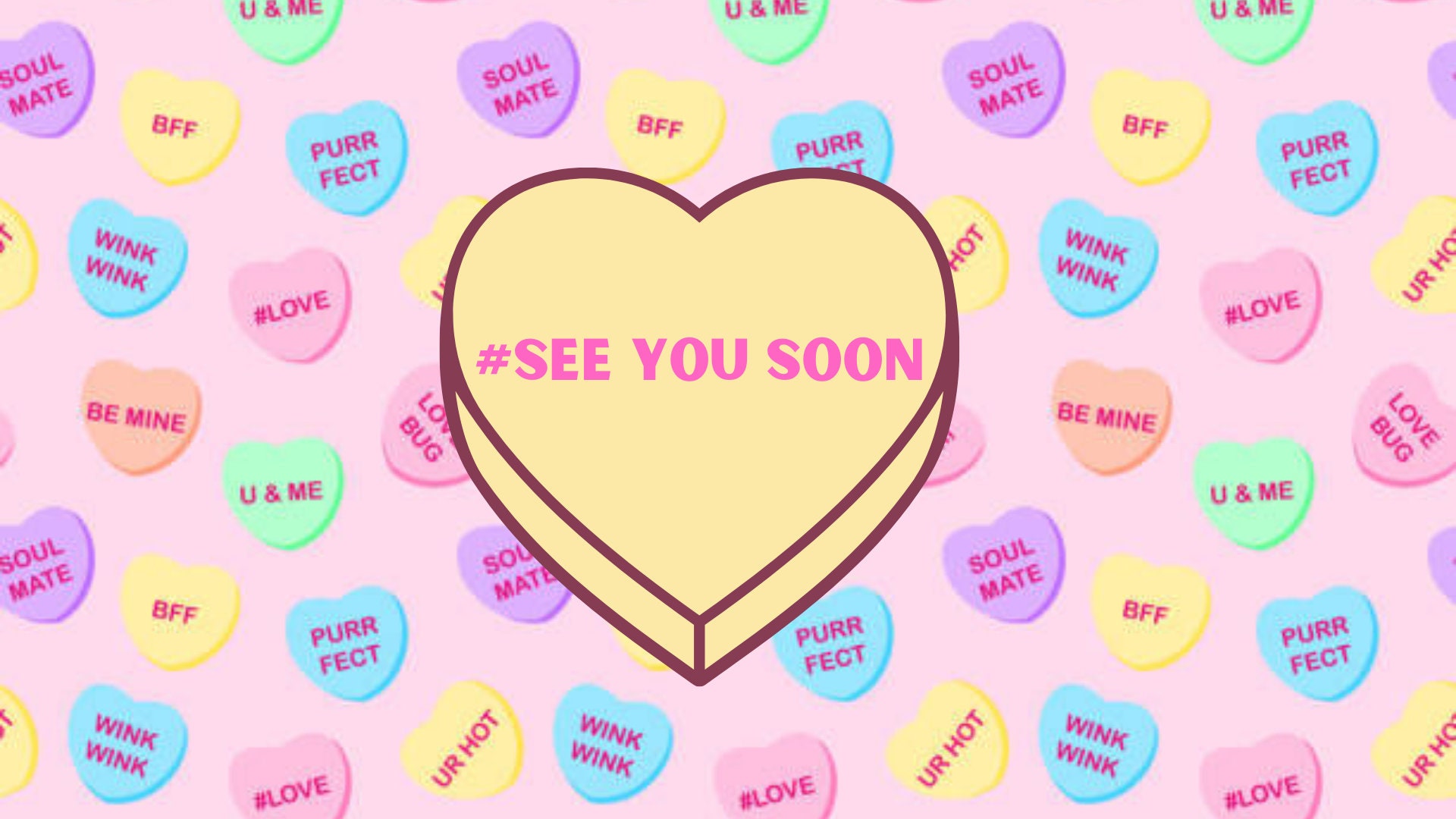 Cute Conversation Hearts Overlay - Etsy