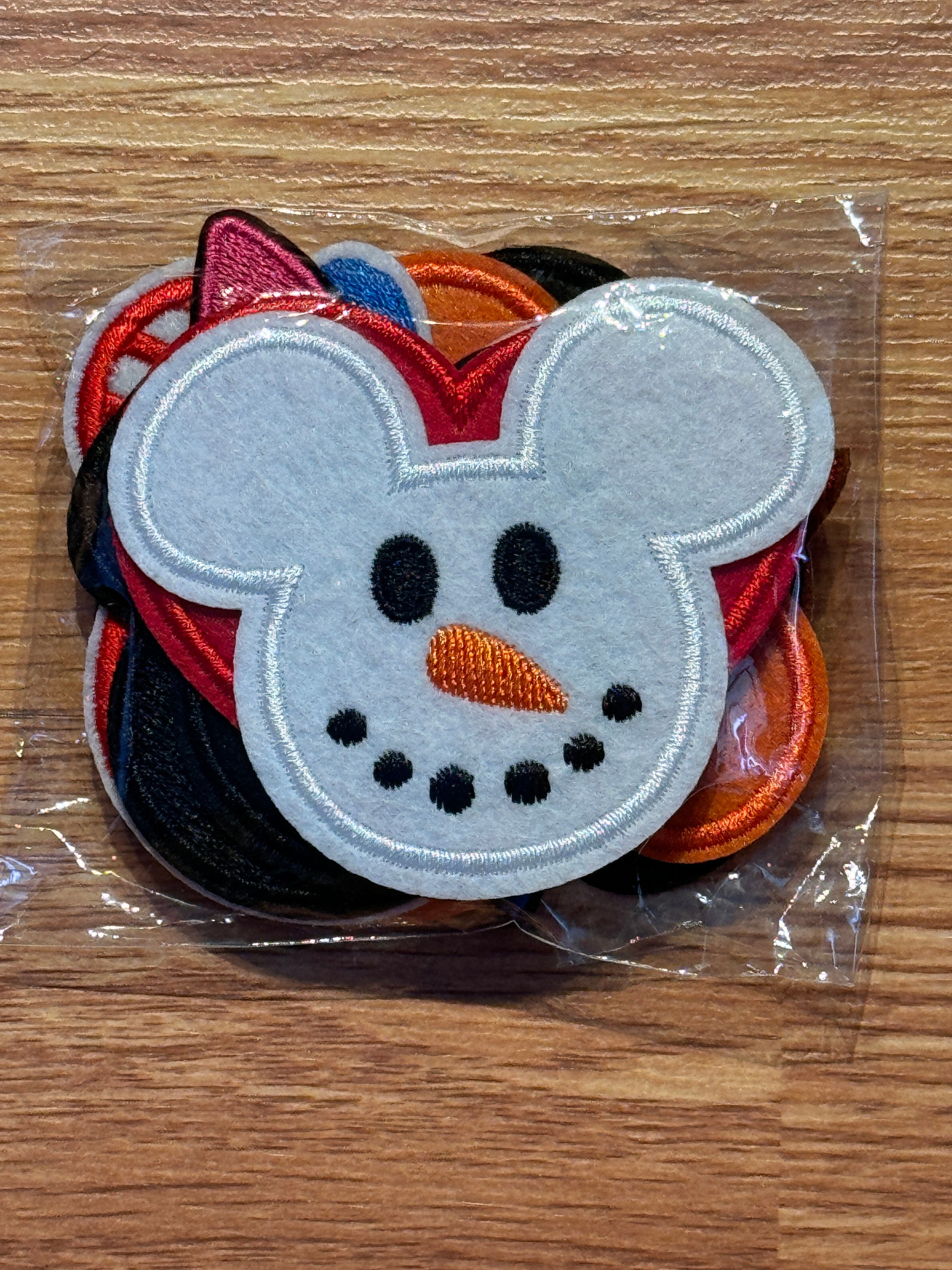 Patches, Disney Appliques, Mickey Head Patches, Disney, Holiday Disney ...