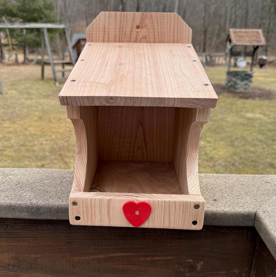 Nesting Box, Wildlife Shelter, Wood Nesting Box, Nesting Box for Robins ...