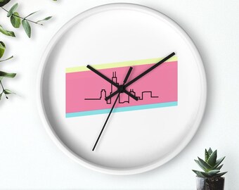 Chicago Wall Clock - Etsy