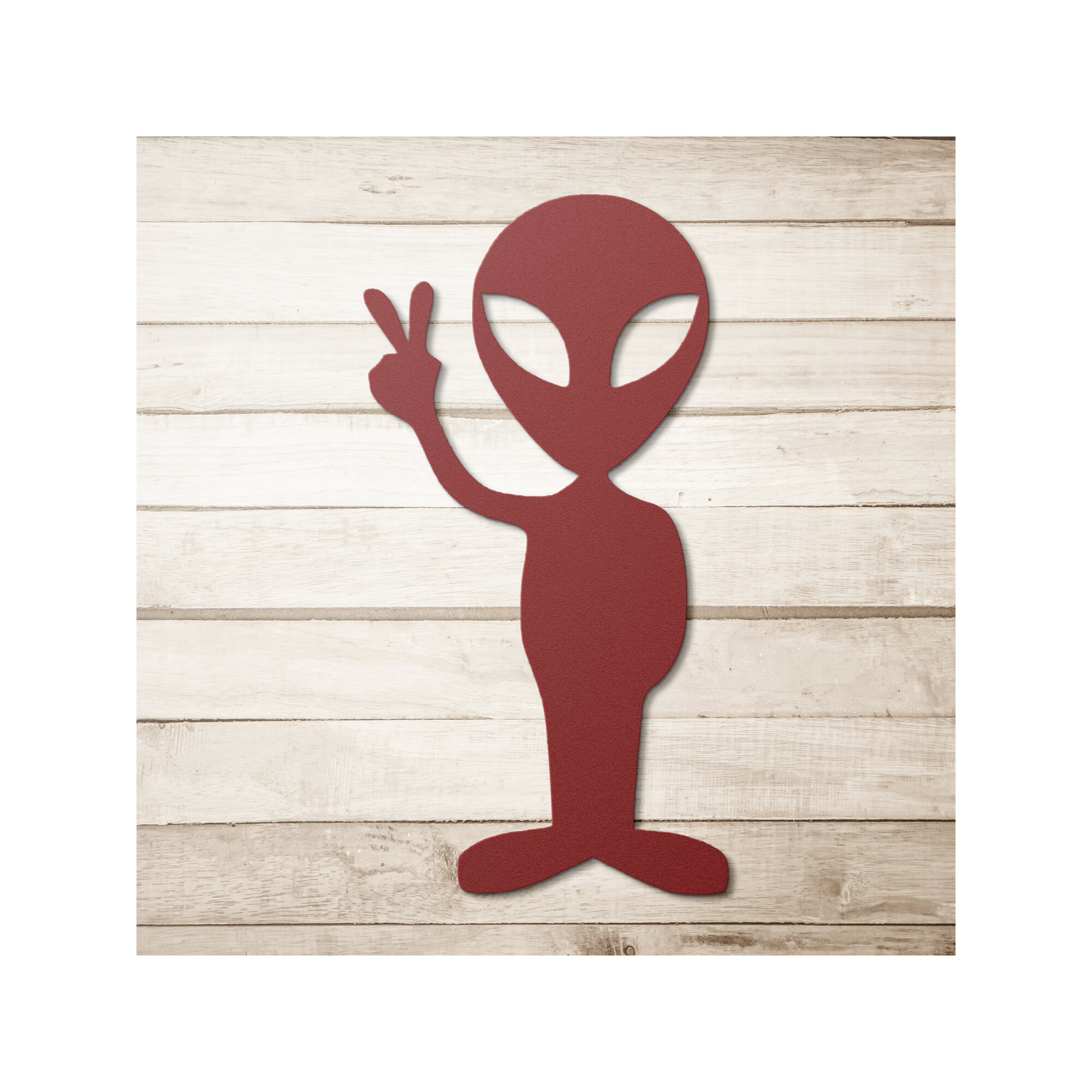 Alien Wall Decor, Alien Metal Wall Art, Alien Wall Hanging, Alien Metal ...