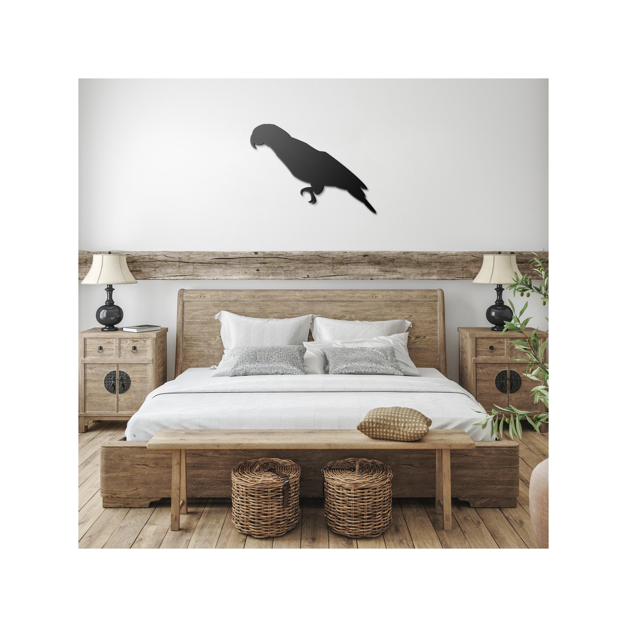 Metal Parrot Art Parrot Metal Hang Metal Parrot Decor - Etsy