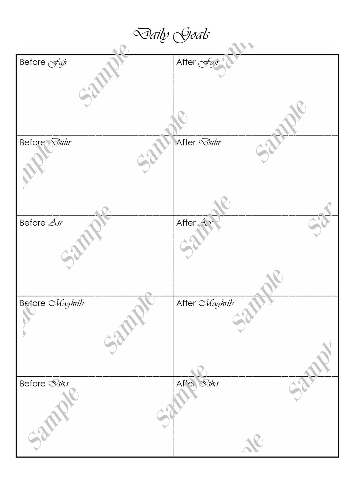 30 Day Ramadan Planner Printable Islamic Ebook Muslim Journal Islamic ...