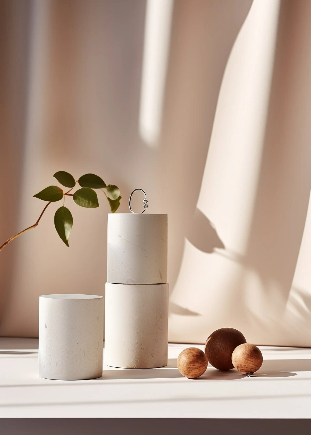 Podium Platforms for Product Photography Prop Kit Concrete Posing Cubes ...