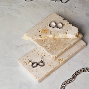 Natural Stone Photo Prop Kit Travertine Posing Prop Blocks Flatlay ...